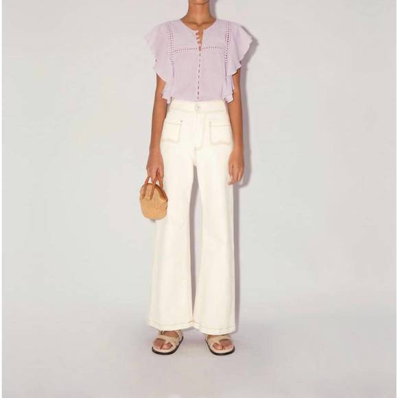 Magali Pascal | Tops | New Magali Pascal Dominika Top In Pink Stripe ...